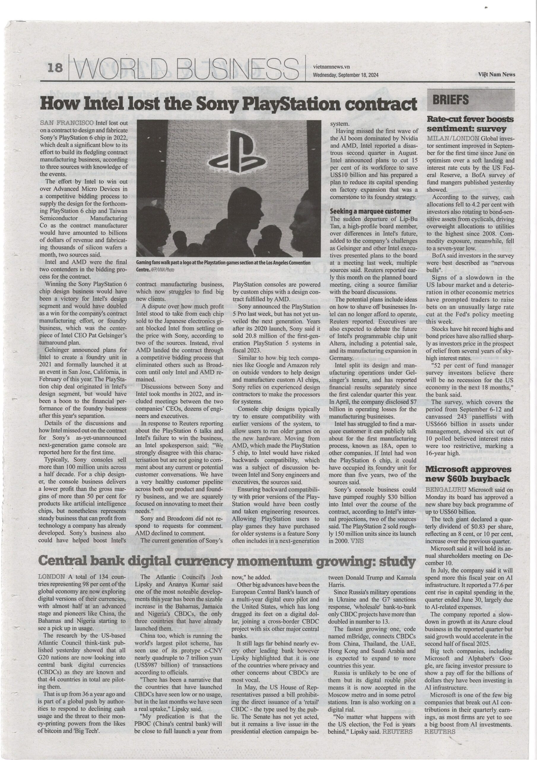 How Intel Lost The Sony Playstation Contract 2025