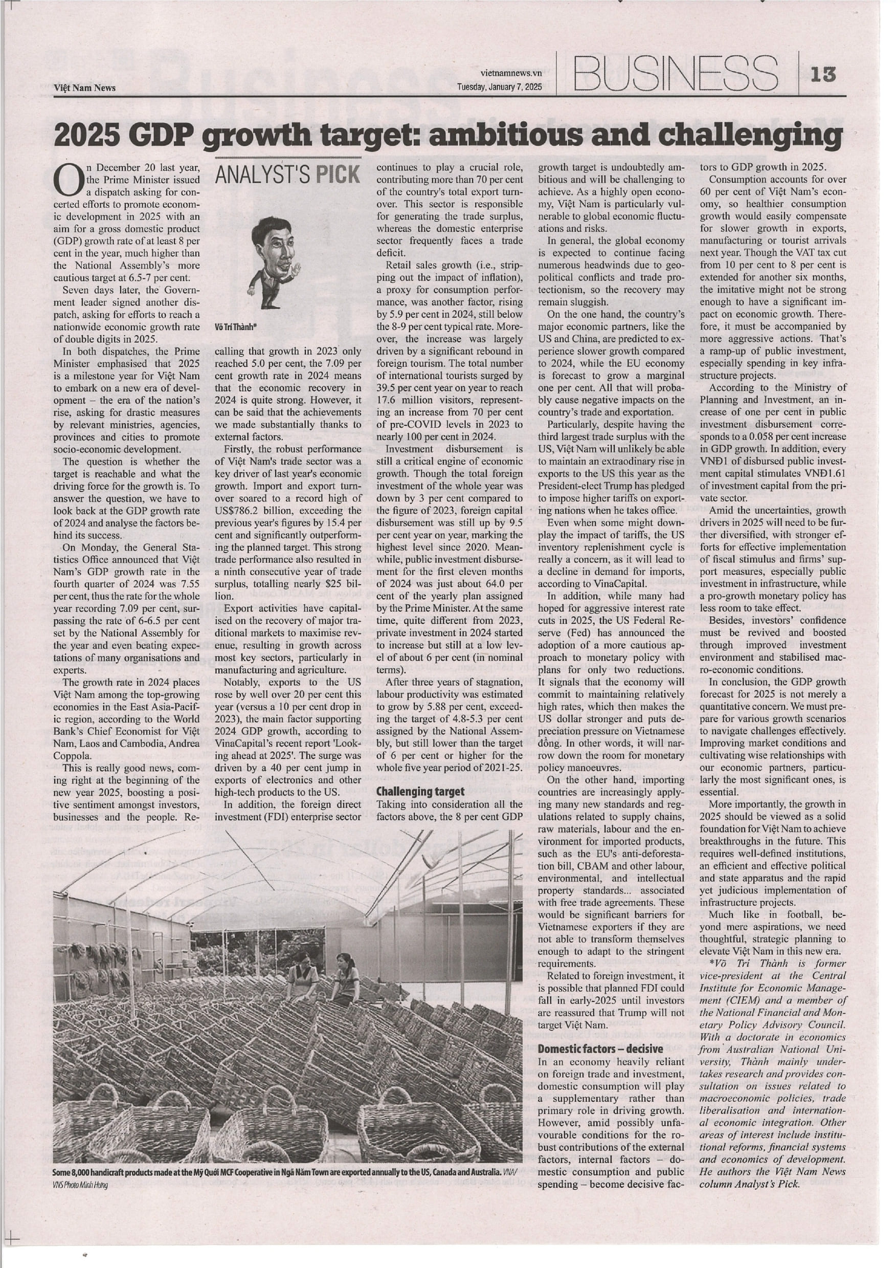 2025 GDP Growth Target: Ambitious And Challenging 2025