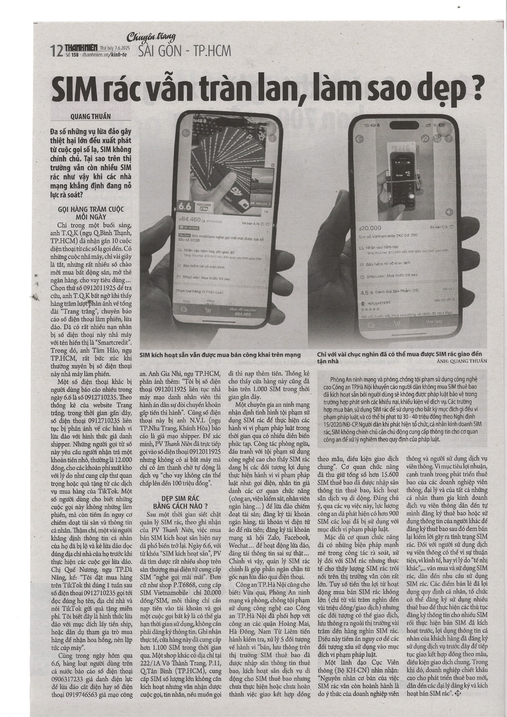 Sim Rác Vẫn Tràn Lan, Làm Sao Dẹp 2025